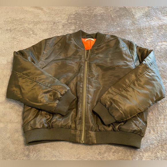Wild Rose | Jackets & Coats | Wild Rose Bomber Army Green Jacket | Poshmark